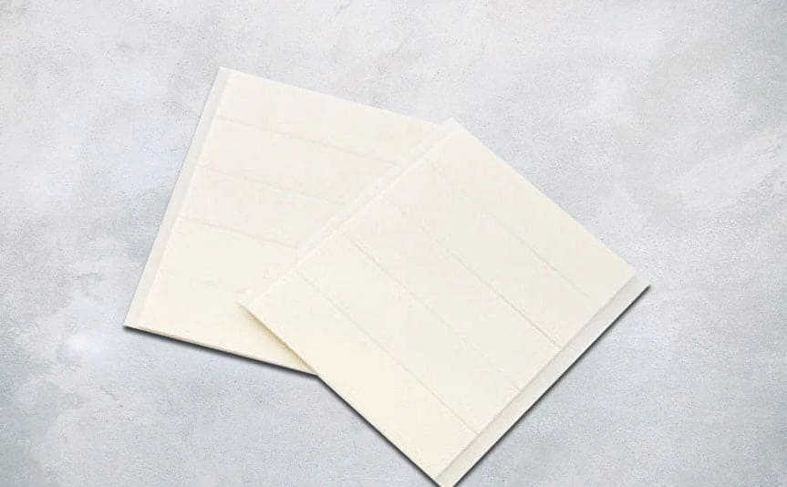 Number Plate Sticky Pads | Double-Sided Adhesive Fixing Kit | Number ...